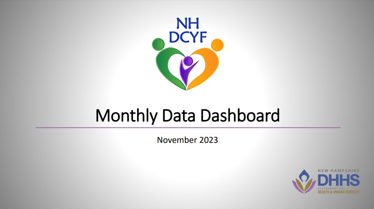 DCYF Monthly Data Dashboard - November